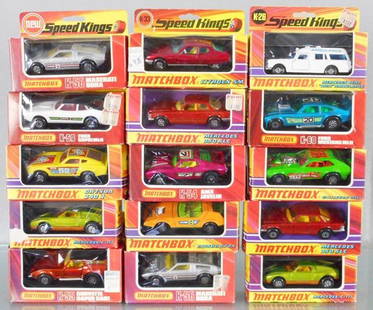 3 Matchbox Speed Kings K54, K56 And K60 All Boxed