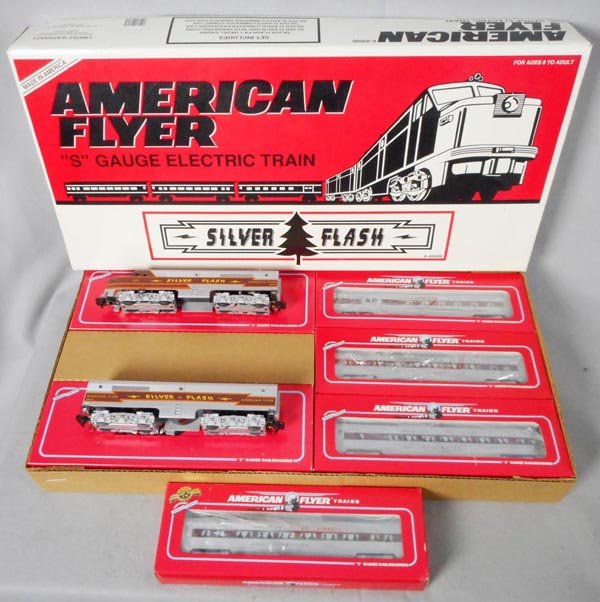 American Flyer 6 49606 Silver Flash Train Set