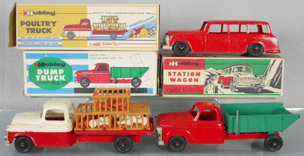 Hubley Kiddie Toy 497 Poultry Truck