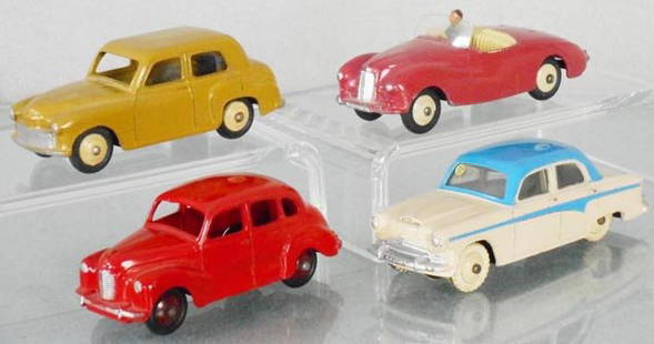 4 Dinky Vehicles