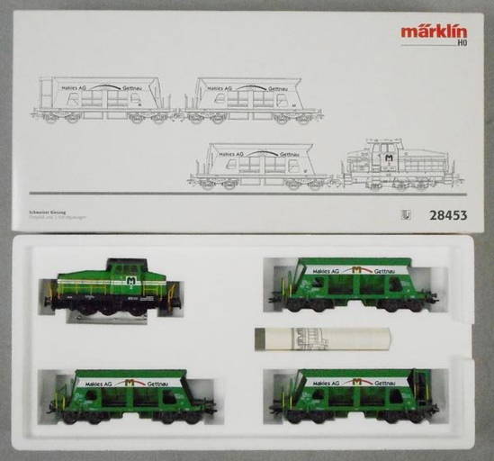 Marklin 28453 Swiss Gravel Train Set Marklin 28453 Swiss Gravel Train Set