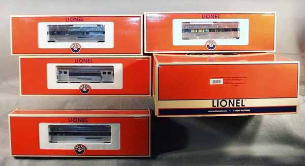 Lionel California Zephyr Car Set