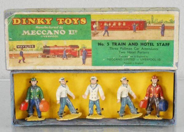 Dinky Meccano #5 Train & Hotel Staff