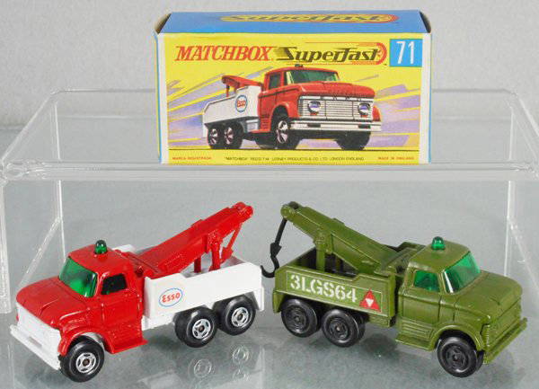 2 Matchbox Superfast Ford Heavy Wreckers