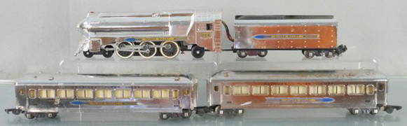 1953 American Flyer Silver Bullet Train Set
