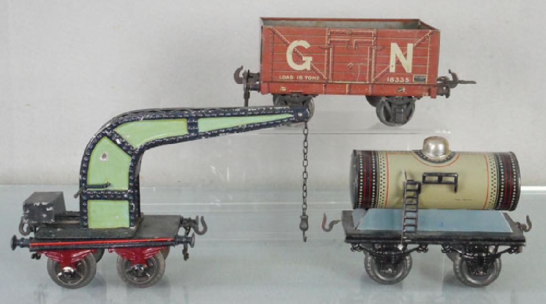 3 European Freight Cars