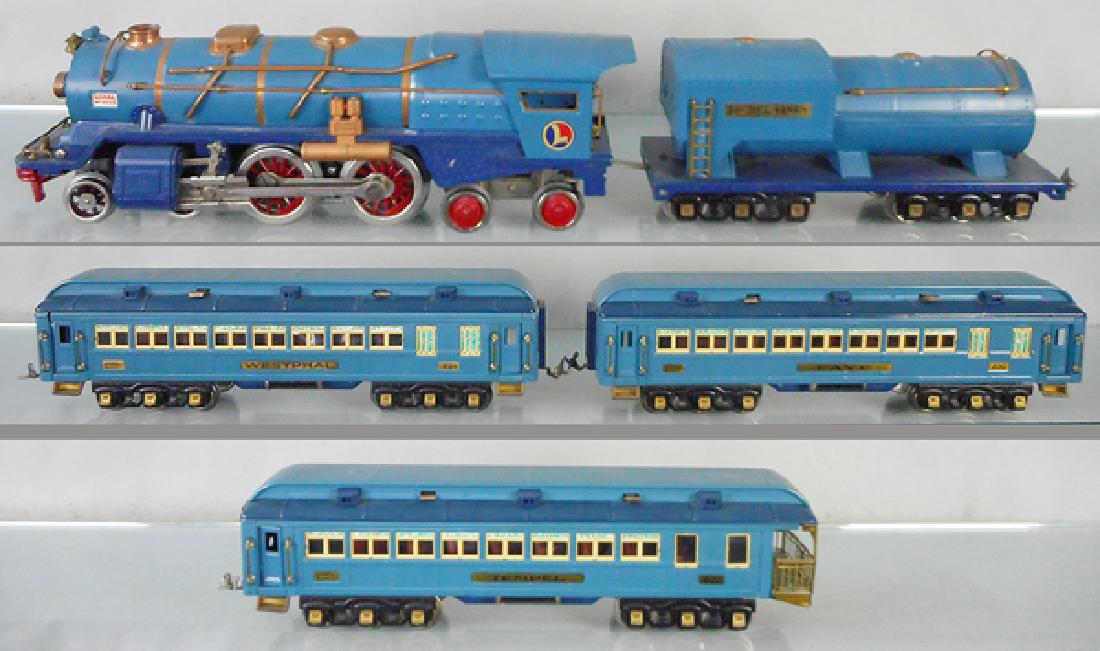 LIONEL BLUE COMET TRAIN SET