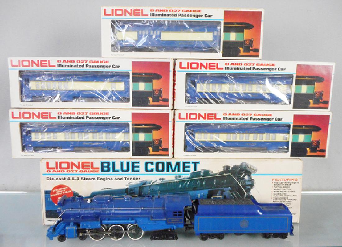 LIONEL BLUE COMET TRAIN SET