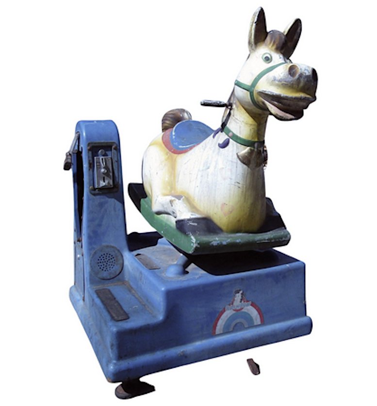 Coin Operated Pony Ride (#0291) on May 26, 2022 | Horseman Antiques in NJ