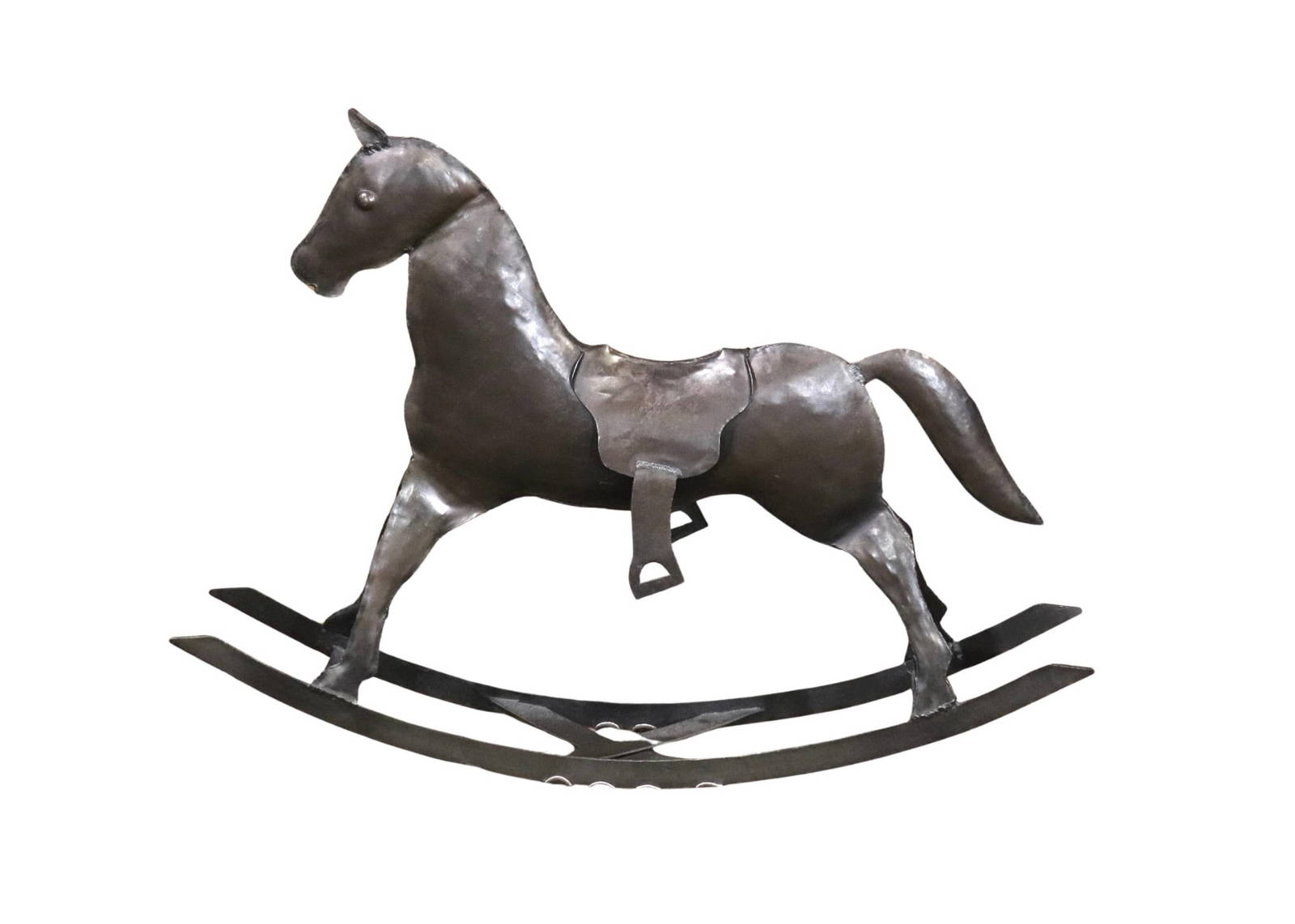 Iron Rocking Horse Auction