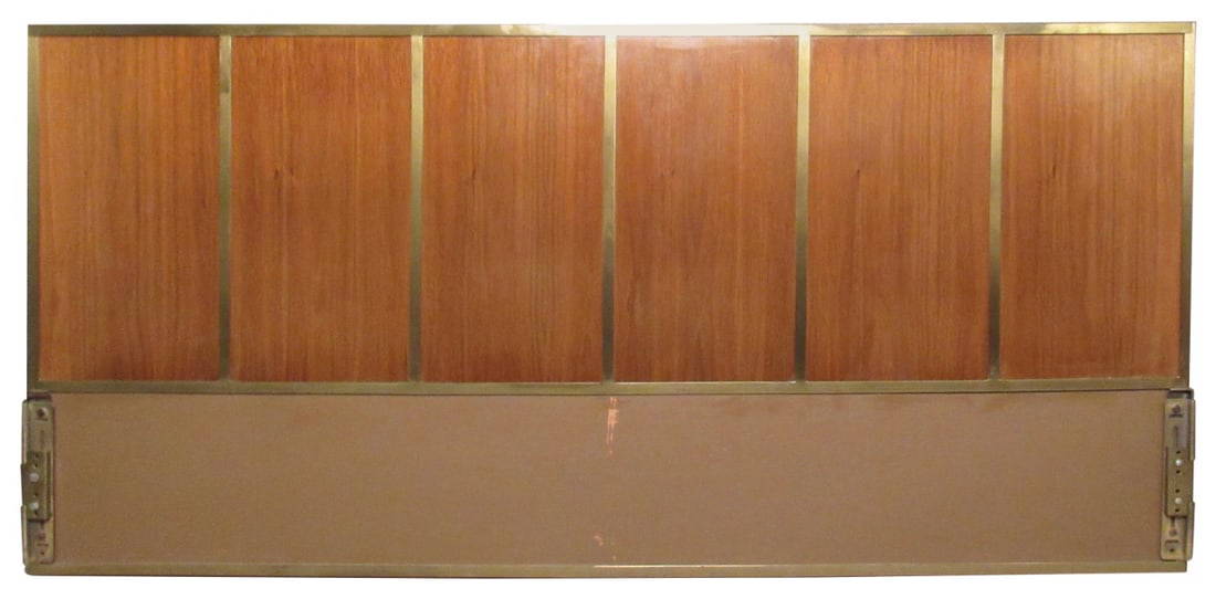 Paul Mccobb "irwin" King Headboard By Calvin Furniture Auction