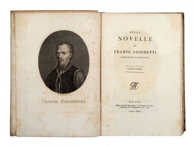 Sacchetti Franco. Delle Novelle... Milano: Dalla