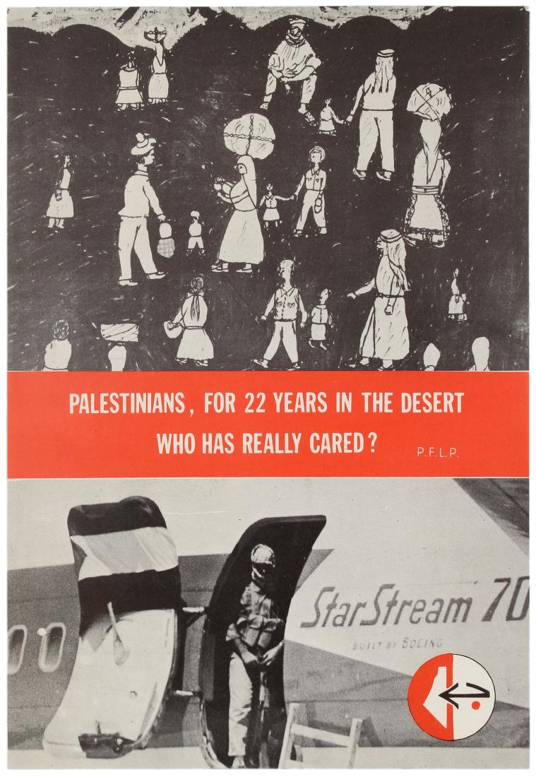 Propaganda Poster PFLP Palestine Plane Hijacking - May 11, 2019 ...