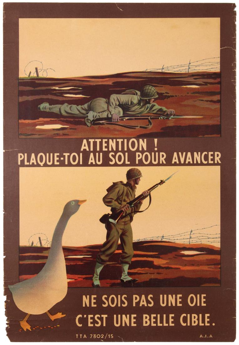 Propaganda Poster Sitting Duck Soldier Wwii Canada