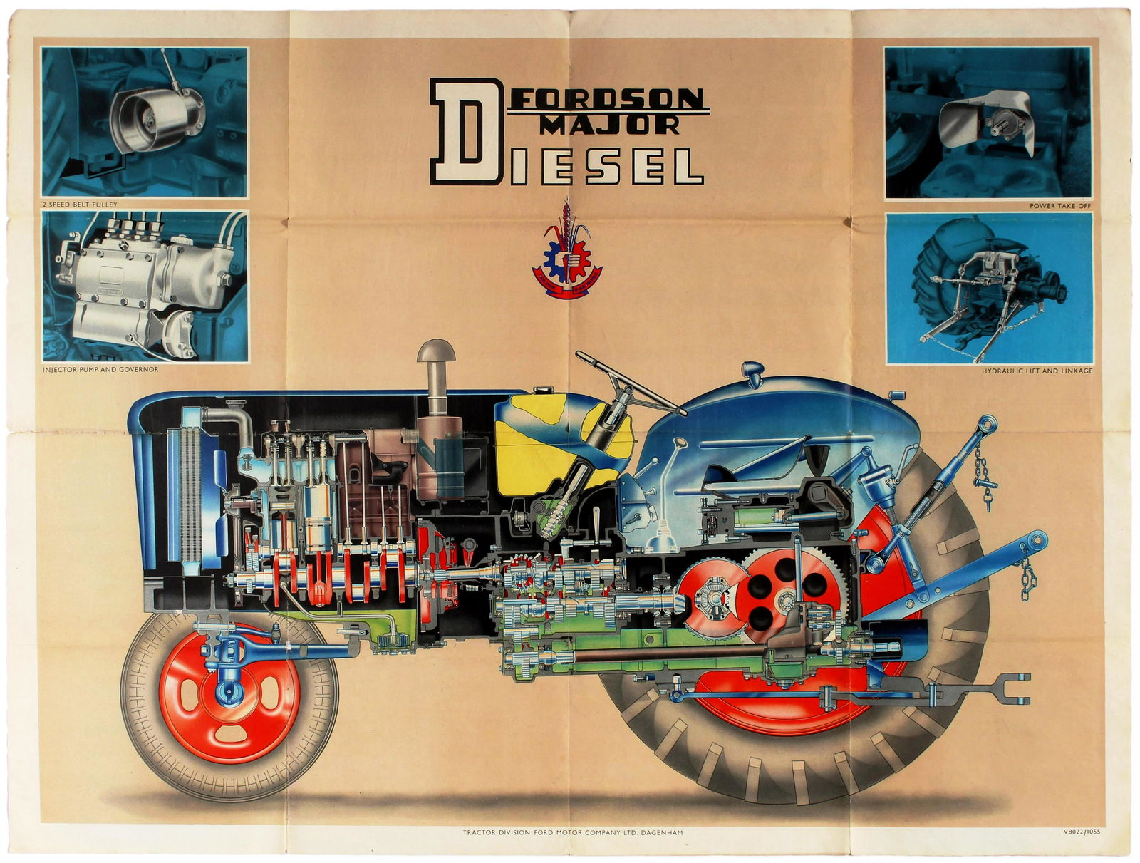 Advertising Poster Ford Motor Tractor Fordson Major - Nov 16, 2019 ...