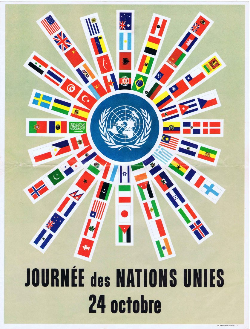 Original propaganda poster United Nations - Nov 15, 2014 | AntikBar ...