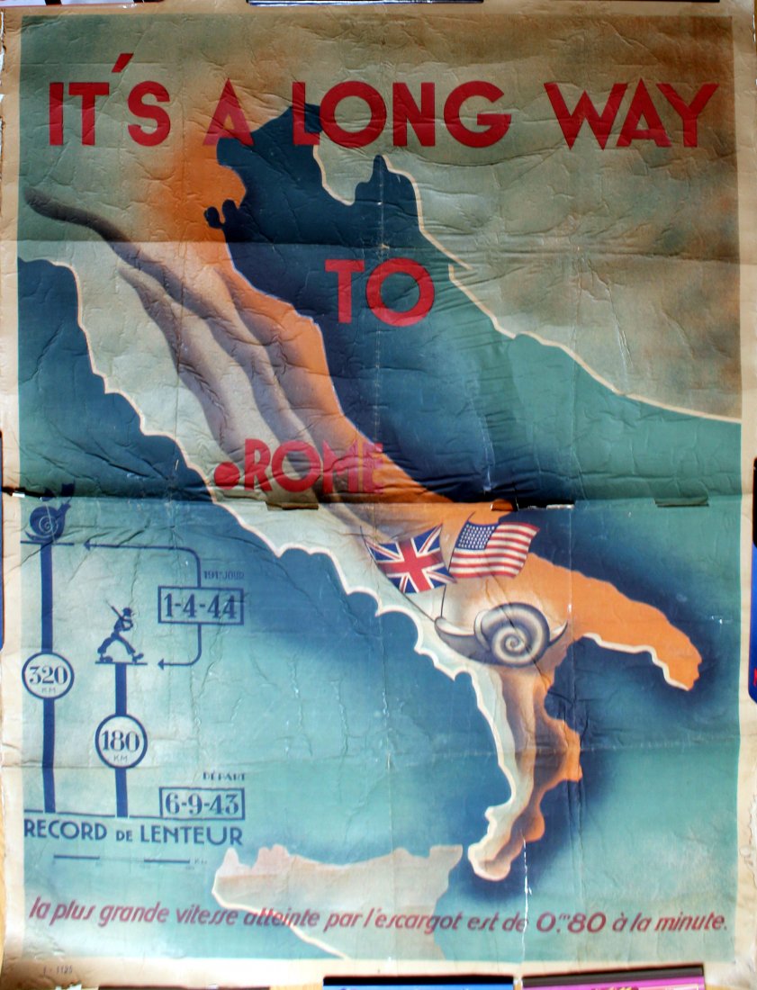 Long Way to Rome Nazi Propaganda France 1944 WWII