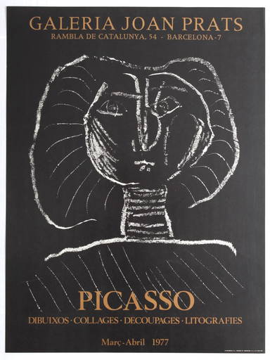 Exhibition Advertising Poster Picasso Barcelona