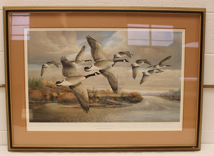 Don Whitlatch ' First Snow ' Signed Print