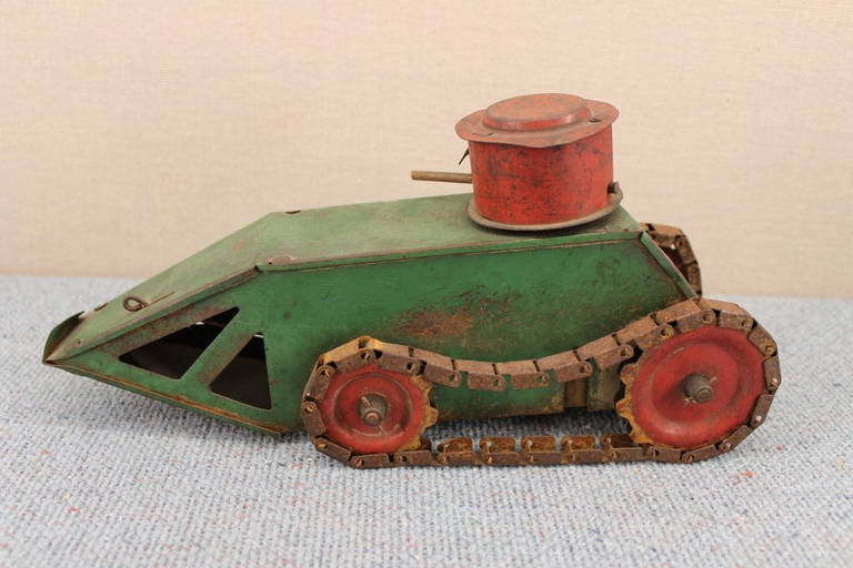1920's Structo Wind Up Tank