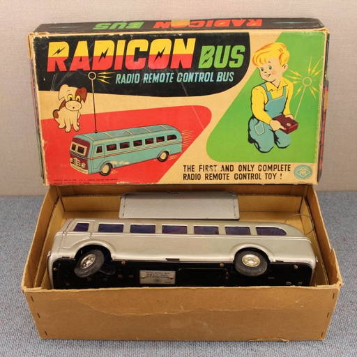 1950's Radicon Remote Control Bus with Box - May 24, 2014 | Old ...