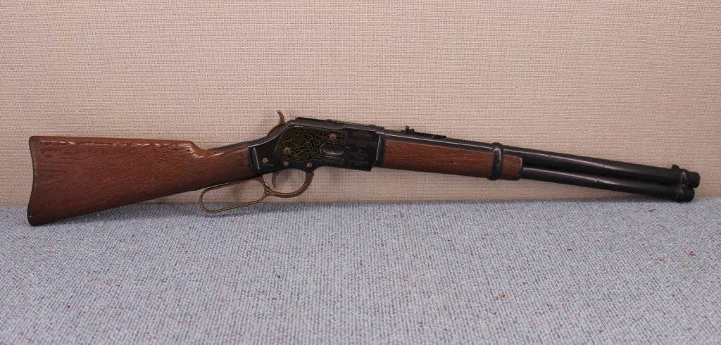 1960's Mattel Shootin Shell Winchester Toy Rifle