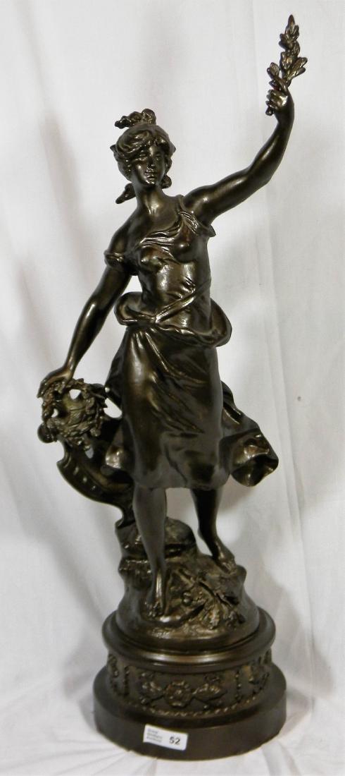 Louis Auguste Moreau 1855-1919 "Victory" Bronzed Statue - Sep 30, 2017 ...