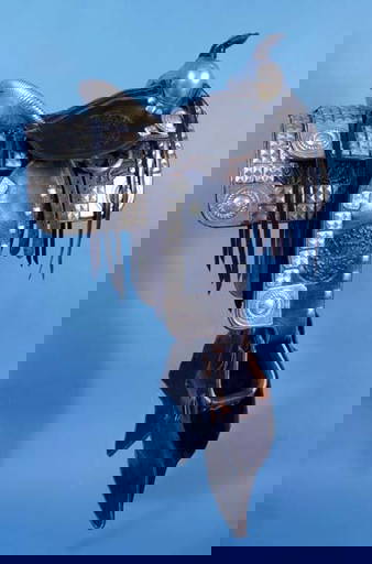 Ted Flowers Silver Parade Saddle