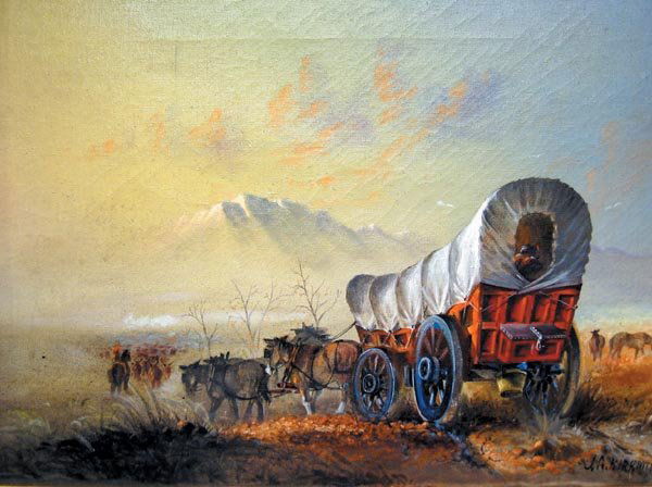 1: J. A. Kirkpatrick 20 x 28 Oil Painting