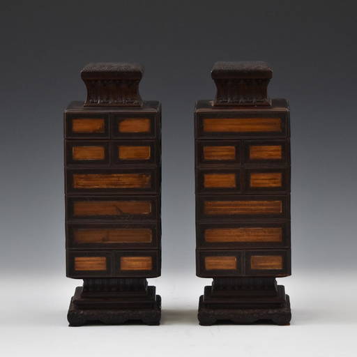 18TH C PAIR OF CONG SHAPED ZITAN BOXES - Dec 02, 2017 | EDEN Fine ...