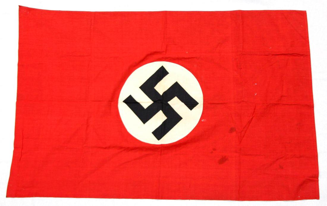 Wwii Nazi German Nsv Nsdap Large Banner Ww2