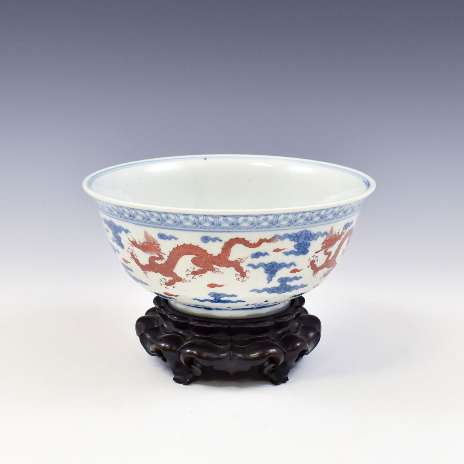 YONGZHENG BLUE & RED DRAGON BOWL - Feb 15, 2020 | EDEN Fine Antiques ...