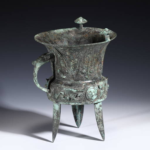HAN BRONZE JUE WINE VESSEL - May 13, 2022 | EDEN Fine Antiques ...
