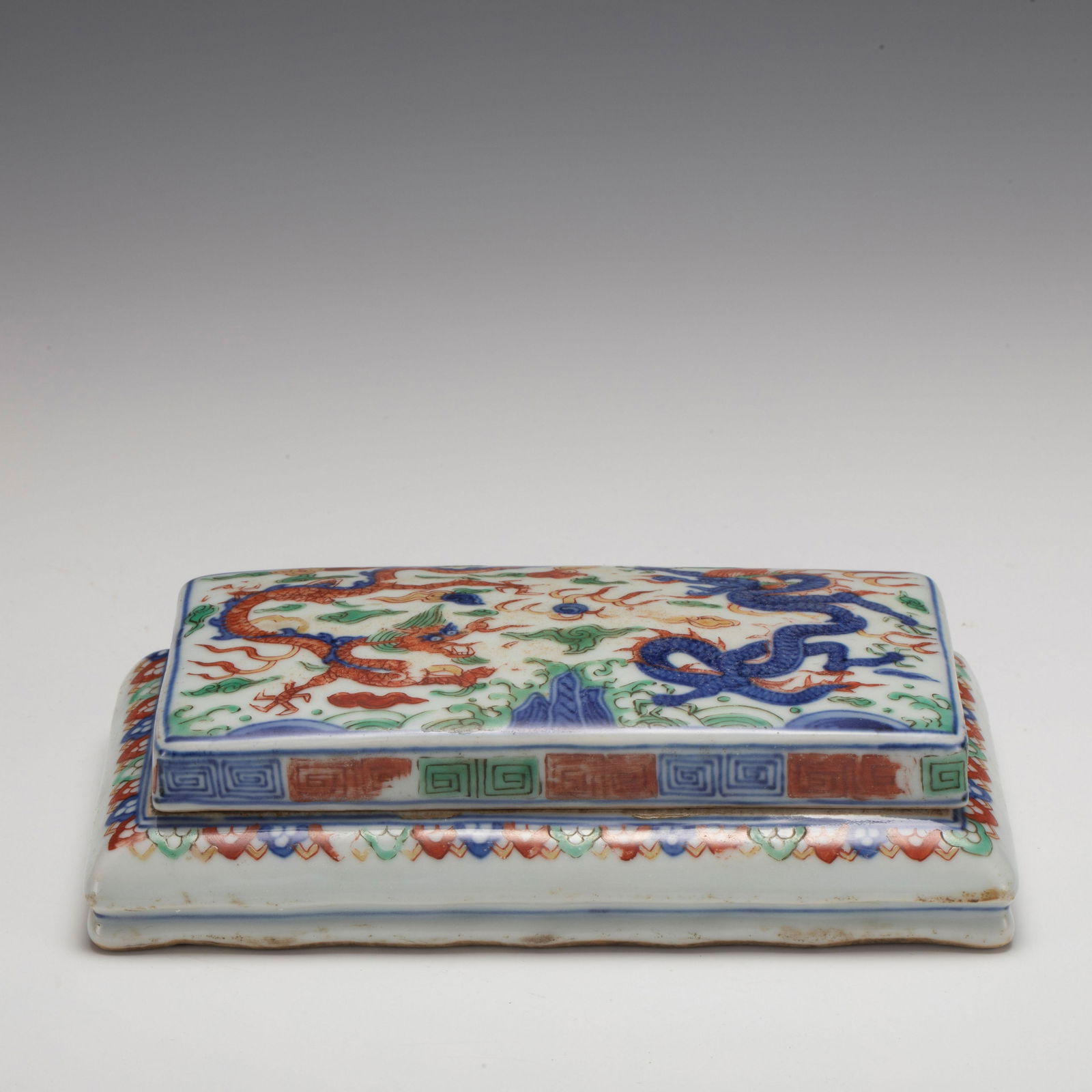 MING WANLI FAMILLE ROSE INKSTONE (#0083) on Dec 29, 2022 | EDEN Fine ...