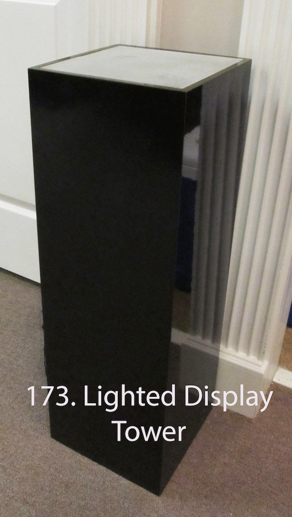 Lighted Display Tower