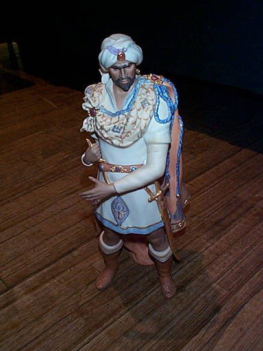 Cybis Figurine Othello 15 Inches Tall. In Mint Co