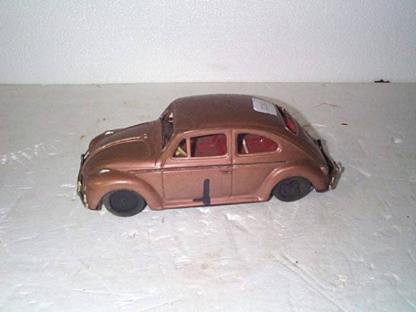 Volkswagen Sedan Friction Powered Car, Inoperable,