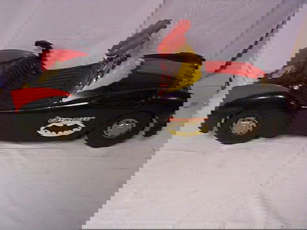 99: Marx Batmobile Ride On Car, 36 in. long x 13 in. wi