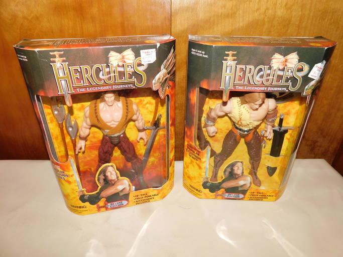 2 Hercules Figures