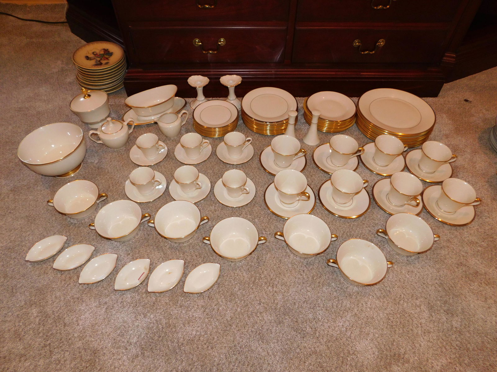 Lenox Eternal Dinnerware Set 86 Pieces