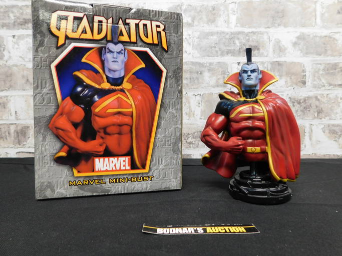 Marvel Gladiator Mini Bust Statue By Bowen Designs