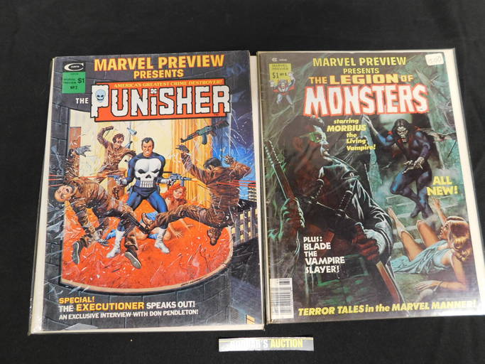 Marvel Preview #2 And #8 Comic Lot