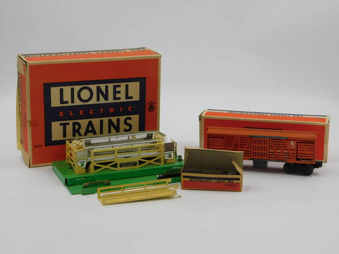 Lionel 027 3656 Operating Cattle Car Corral