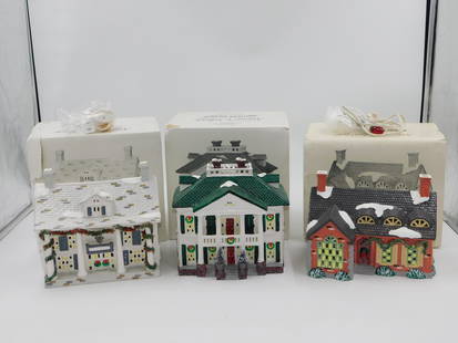 Department 56 Original Snow Village "nantucket Renovation" House With ...