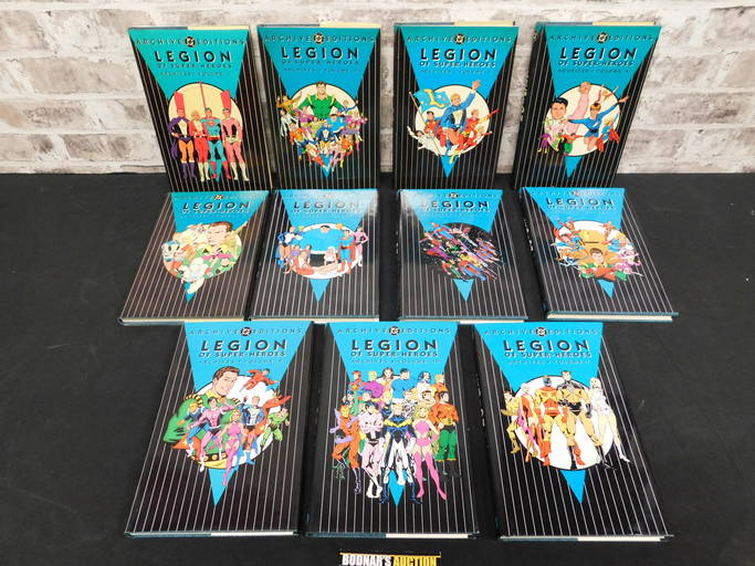 DC Comics Archive Editions Legion Lot of 11 Hardcover Books (#0107) on ...