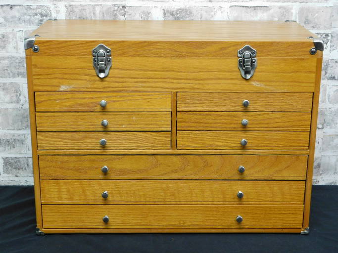 Oak Machinist Tool Chest