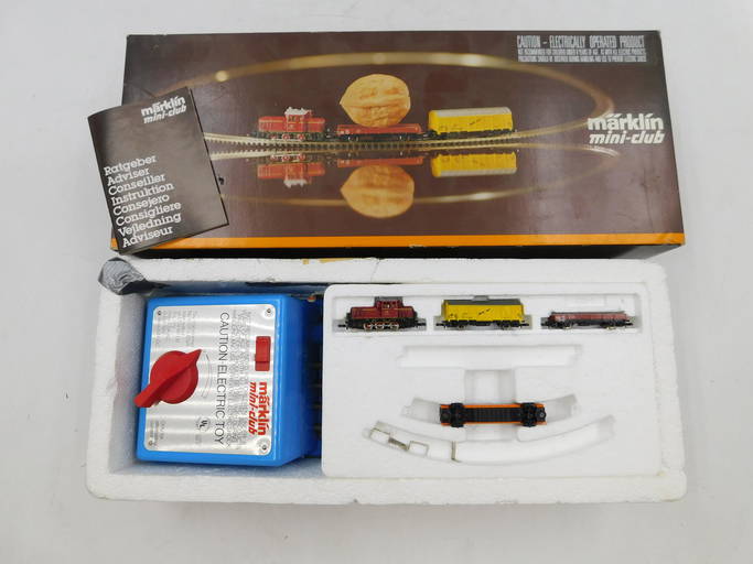 Marklin Z Scale Train Set (#0191) on Sep 29, 2022 | Bodnar's Auction Sales in NJ