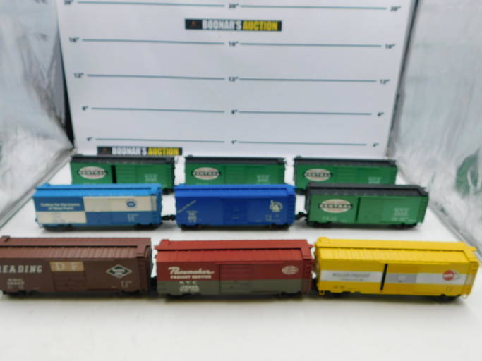 Lot Of 9 K Line O Gauge Box Cars