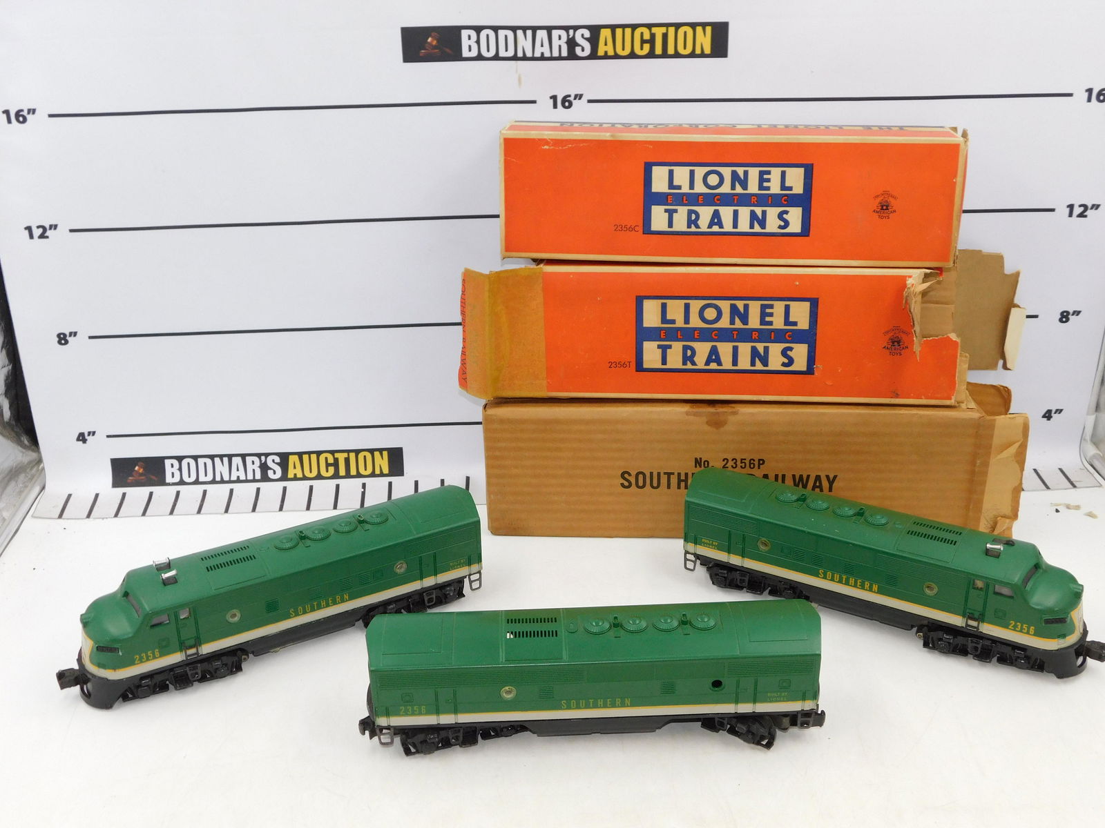 Lionel Postwar O Gauge Southern Aba F3 Diesel Set