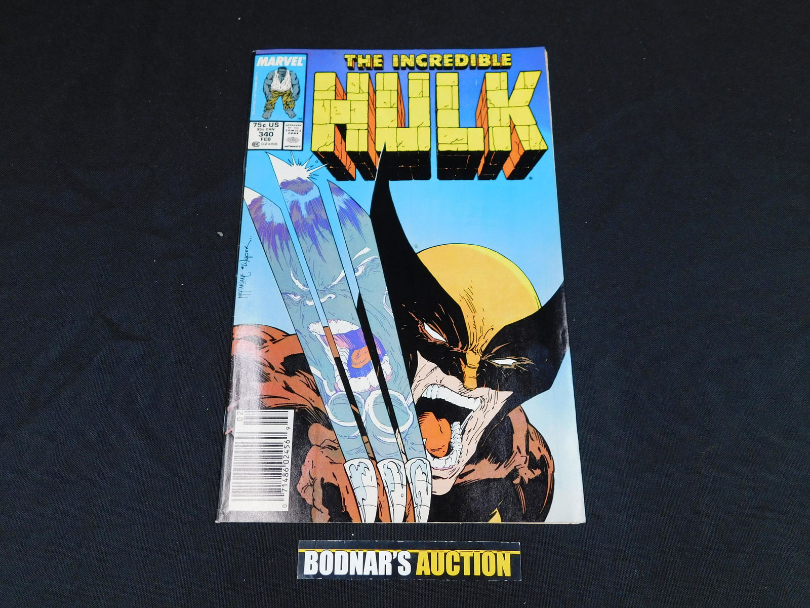 The Incredible Hulk #340 Newsstand Edition